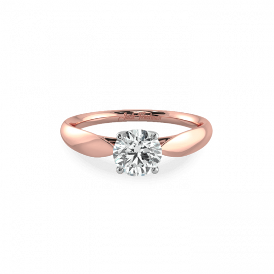 The Signature Kay Engagement Ring - Rose Gold - Jack Friedman